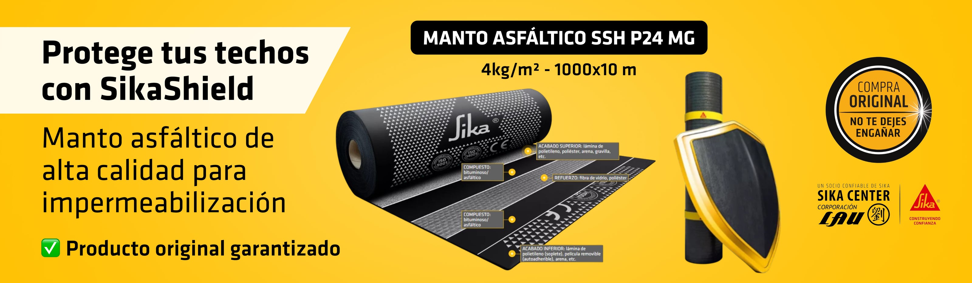 Tienda y distribuidora de materiales de construcción Sika – Corporación Lau