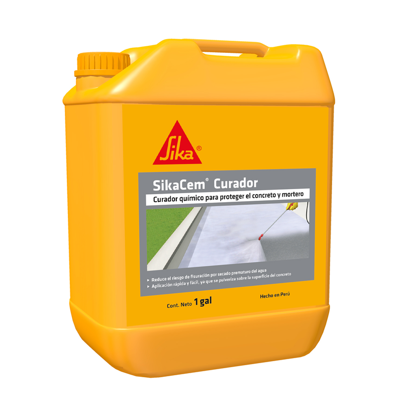 Curador de Concreto y Mortero SikaCem® Curador x 1 Gal – Corporación Lau